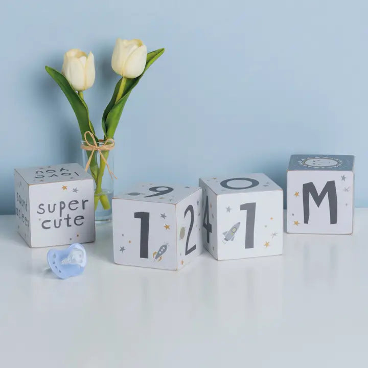 Galaxy Milestone Blocks – Busy Bee Boutique